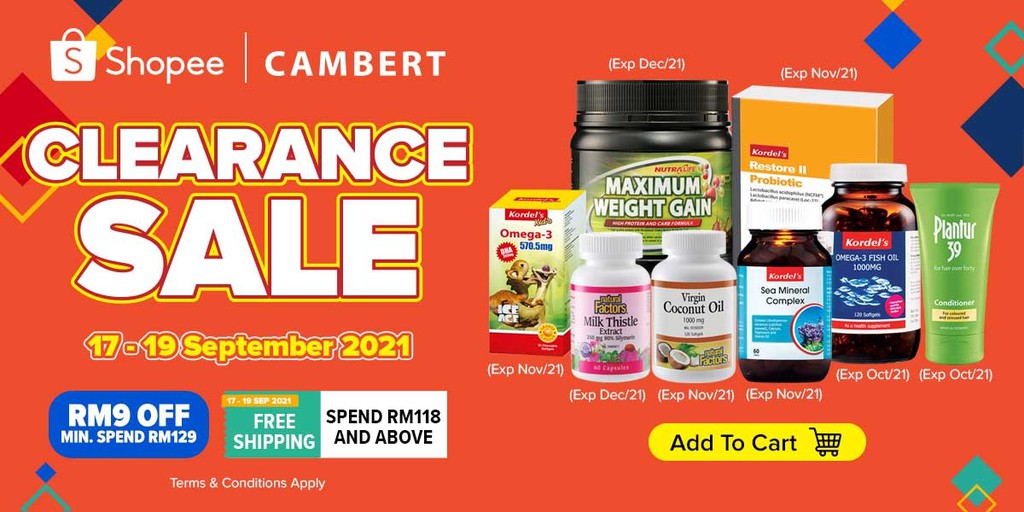 Cambert Official Store, Online Shop | Shopee Malaysia