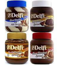 Delfi Choco Spread 350gm - (Choco Hazelnut / Rich Choco / Choco ...