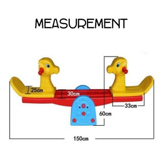 Jongkang Jongket Kids Seesaw Animal Design | Shopee Malaysia