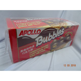 24 Packs 1088 Apollo Bubbles Chocolate Wafer 32g HALAL (LOCAL READY ...