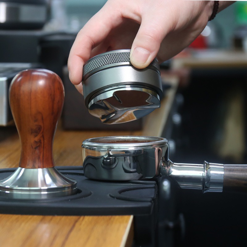 Stainless Steel Coffee Distributor 51/53/58mm Coffee Tamper Espresso ...