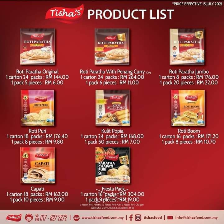 🔥PELBAGAI PRODUK TISHAS FOOD - MUDAH DAN CEPAT DIMASAK🔥 | Shopee Malaysia