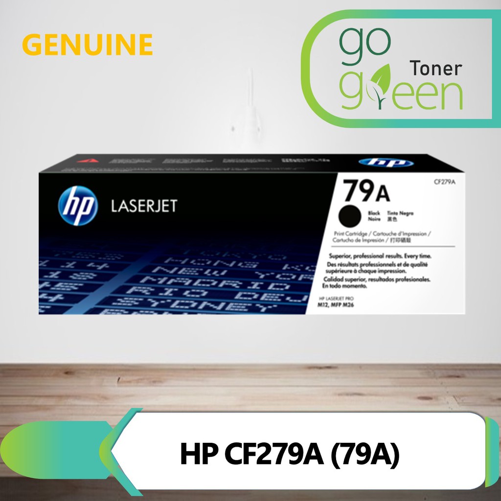 Genuine Original HP 79A CF279A Black Original LaserJet Toner Cartridge ...