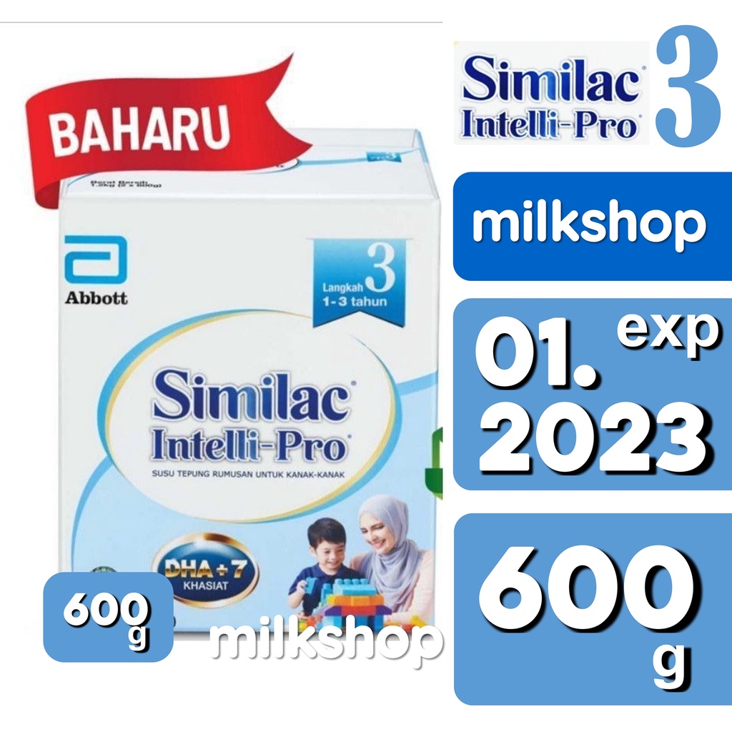 Similac Inte-P Step 3 600g BIB | Langkah 3 Intelli Pro Inte-P3 P3 Asli ...