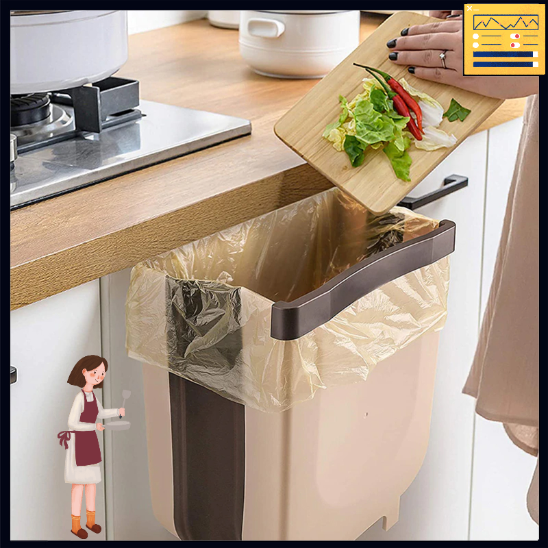 Cabinet hanging dustbin kitchen dustbin dustbin dustbin vehicle dustbin ...