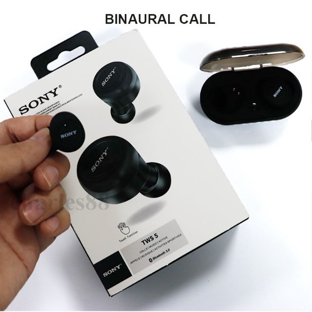 Sony TWS True Wireless Headphone Bluetooth SoundSport Headphones ...