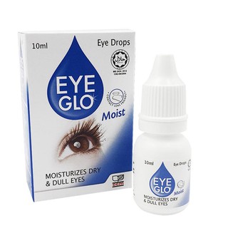 [Use with Contact Lens] Eye Glo Moist 10 ml Ubat Mata / Eye Drops ...