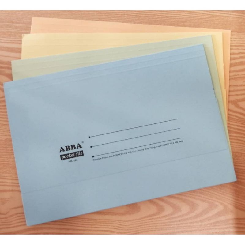 ABBA File No.222 Manila Pocket Colour File | Shopee Malaysia ABBA File No.222 Manila Pocket Colour File | Shopee Malaysia