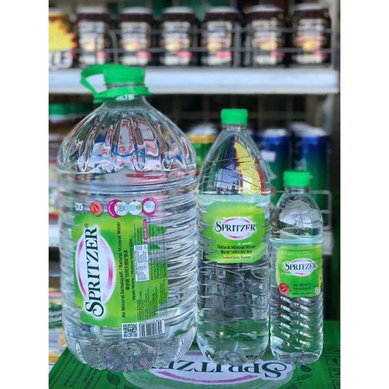 AIR MINERAL SPRITZER 600 ML MINUMAN SEMULAJADI | Shopee Malaysia