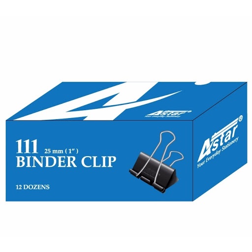 Astar Binder/Double Clip No. 111 12`S | Shopee Malaysia