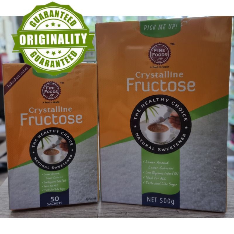 Fine Food Crystalline Fructose 500g/50 sachets (Expiry : 2024) | Shopee ...
