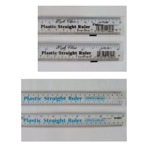 PLASTIC STRAIGHT RULER 15CM/30CM (1pcs) | Shopee Malaysia