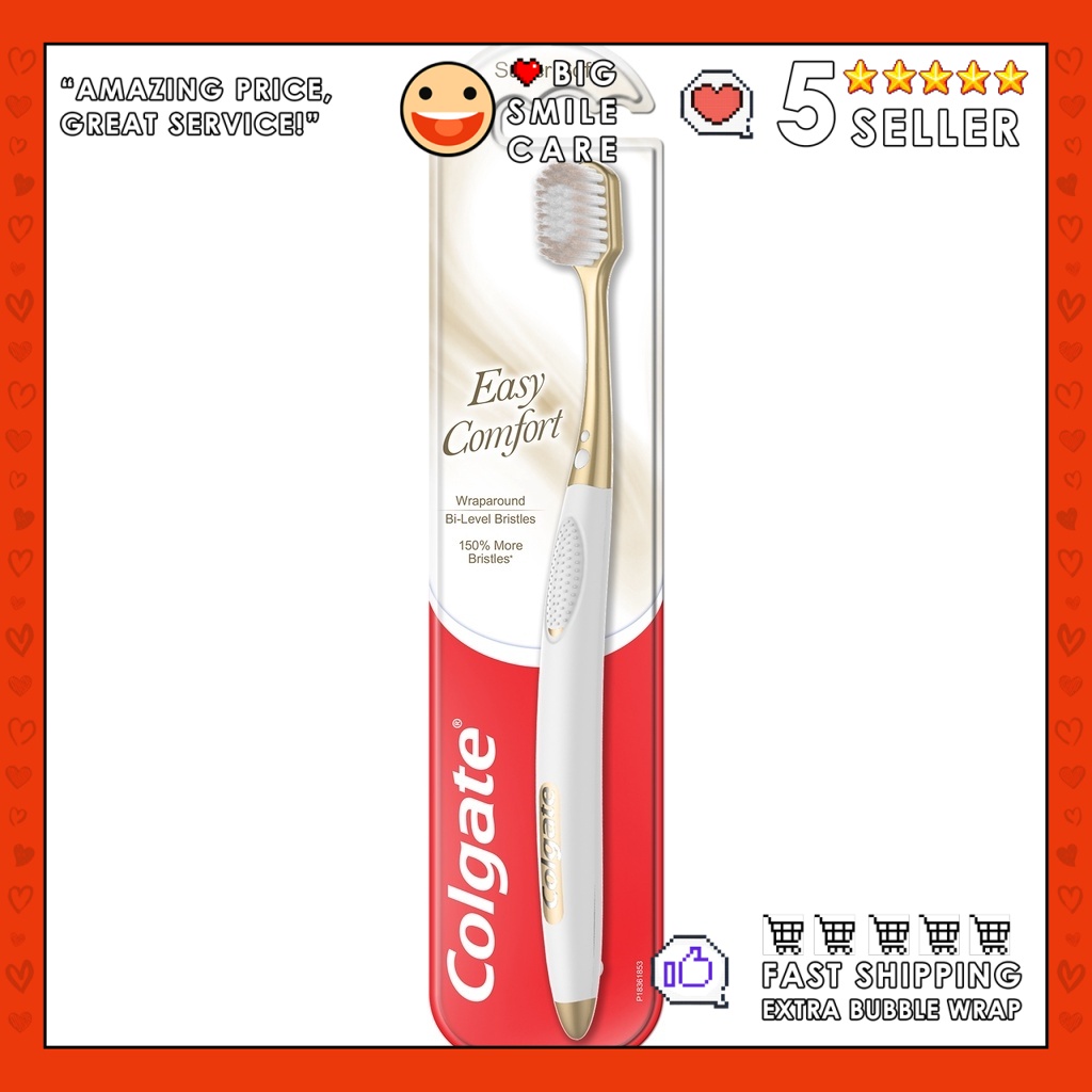Colgate Easy Comfort Toothbrush 1's- Super Soft Bristles | Shopee Malaysia