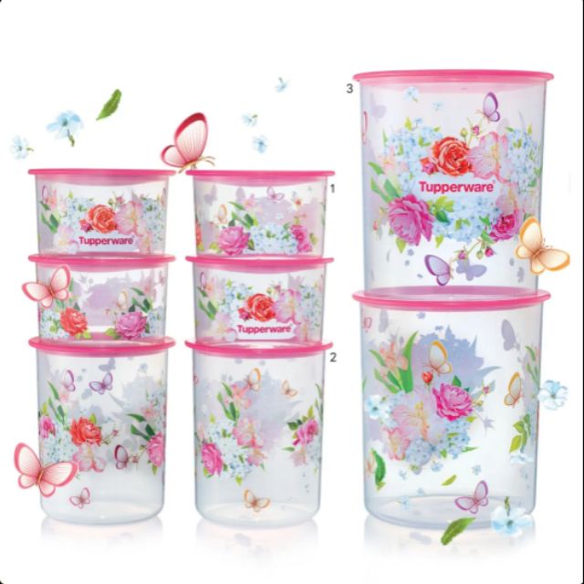 Tupperware One Touch Spring Garden | Shopee Malaysia