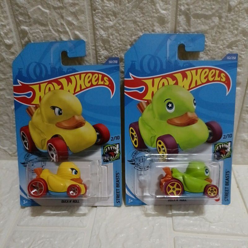 Hot Wheels Duck N Roll Card Crease Shopee Malaysia