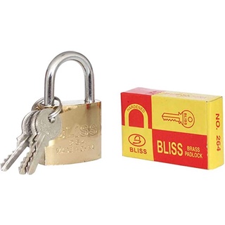 Tri-Circle / Bliss / Secure Brass Pad Lock [20MM 25MM 32MM 38MM 50MM ...
