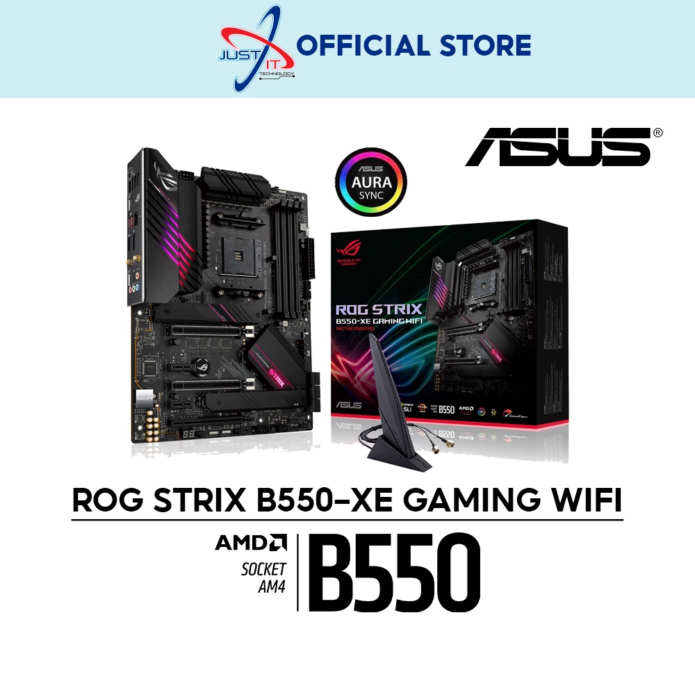 ASUS ROG STRIX B550-XE AM4 Gaming Mainboard COMBO Deal RYZEN 5 3600 / 5600G / 5500 / 5600 ...