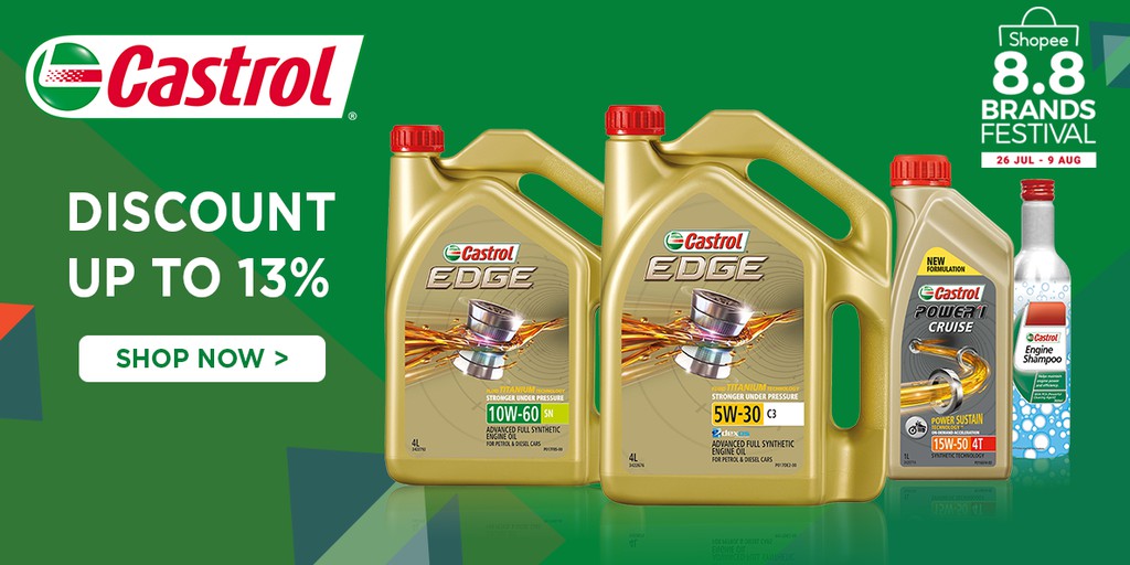 Castrol Malaysia, Online Shop | Shopee Malaysia