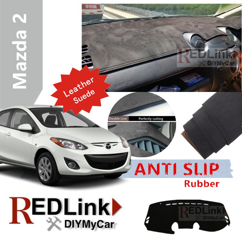 Mazda 2 Dashboard Mat Cover 2013 Leather Suede ( Fabric ) | Shopee Malaysia