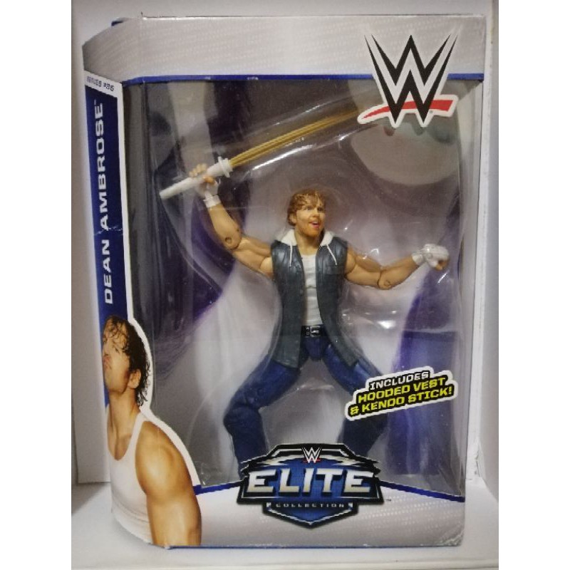 Mattel WWE Elite 36 Dean Ambrose The Shield Jon Moxley Wrestling Figure | Shopee Malaysia