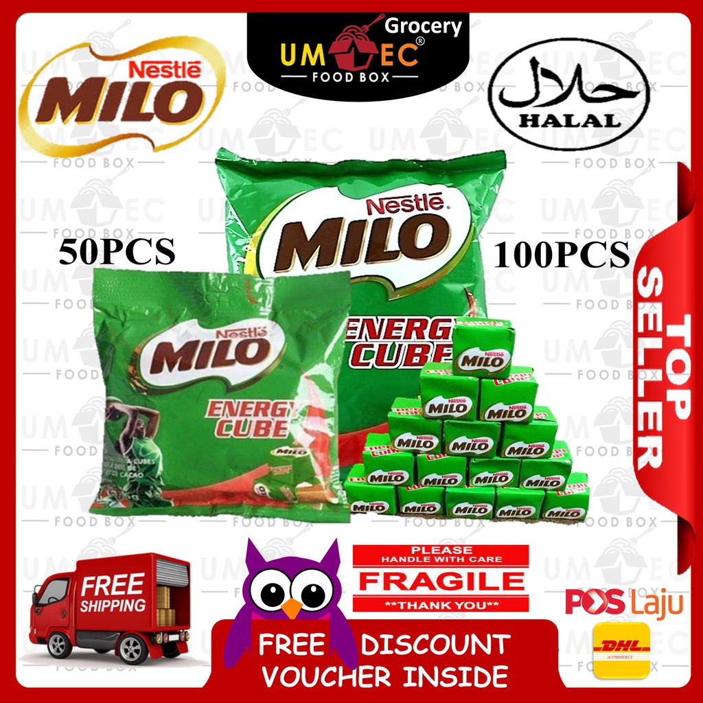 NEW MILO CUBE (100 PCS / 50 PCS) | Shopee Malaysia