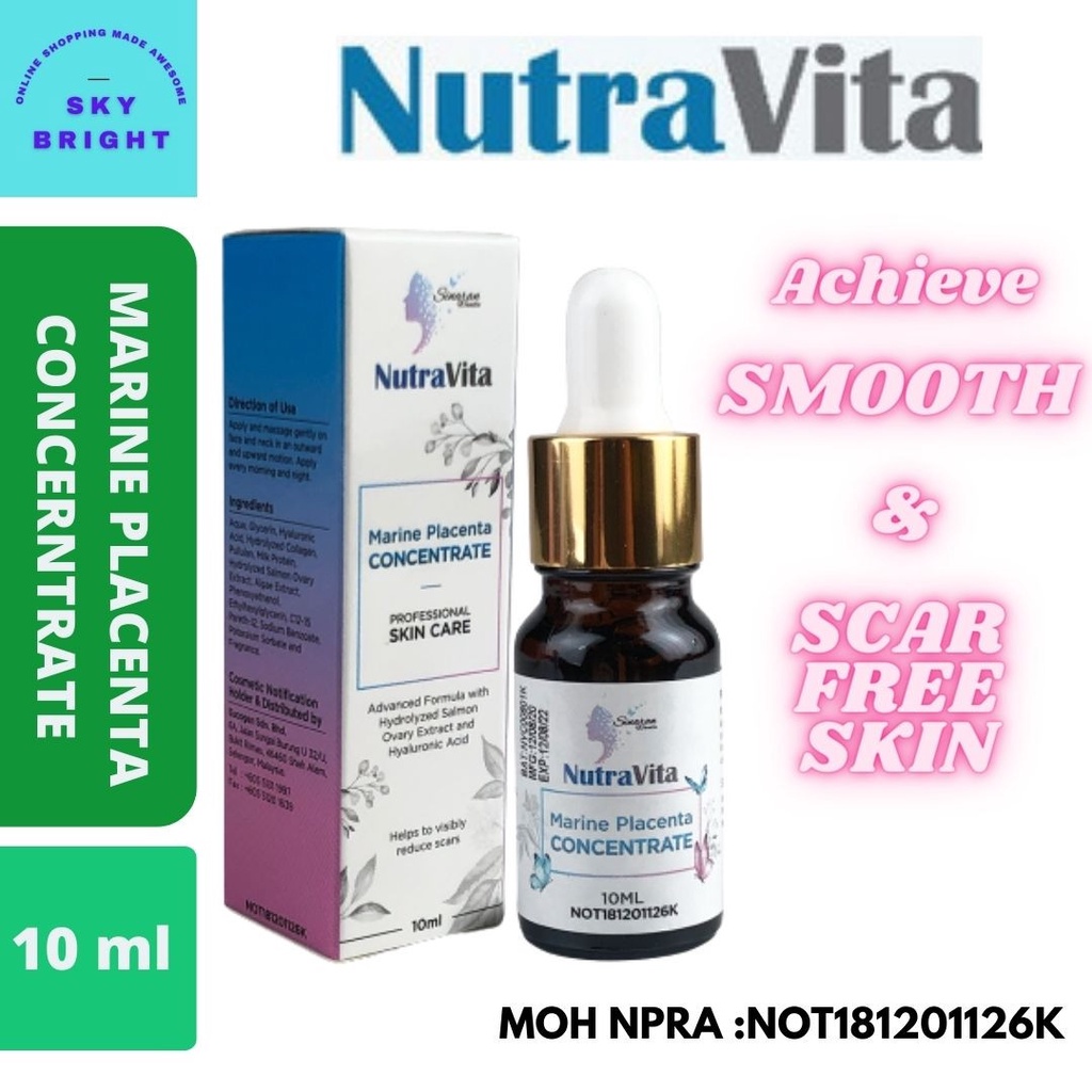 skincare serum with NutraVita Marine Placenta Concentrate 10ml | Magic ...