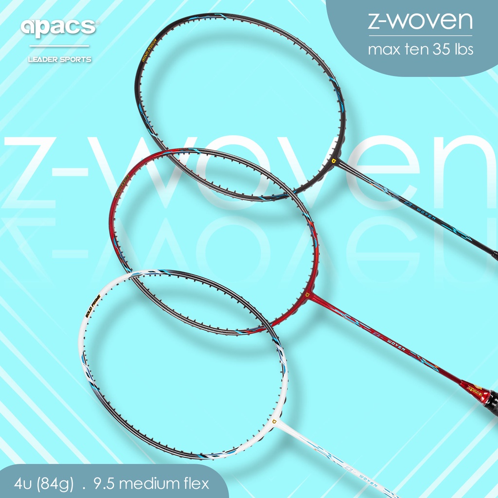 (FREE STRING & GRIP) APACS BADMINTON RACKET Z WOVEN | Shopee Malaysia