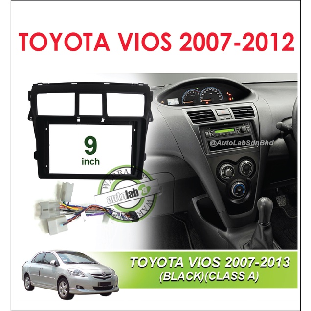 Toyota Vios Android Player Casing 2007 2008 2009 2010 2011 2012 ...