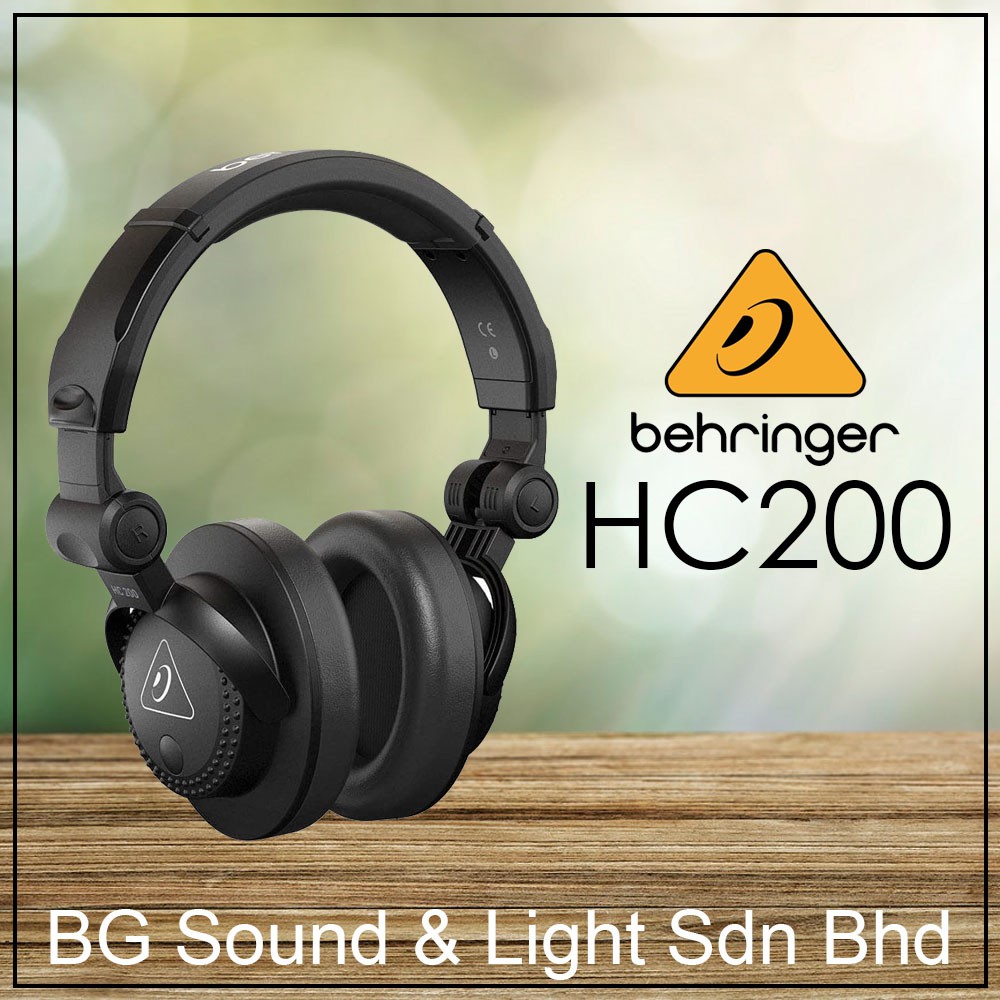 Behringer HC200 High-Quality Professional DJ Headphones (HC 200 / HC ...