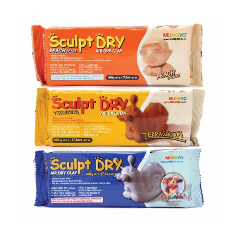 Mungyo Sculpt Dry Air Dry Clay 500g | Shopee Malaysia