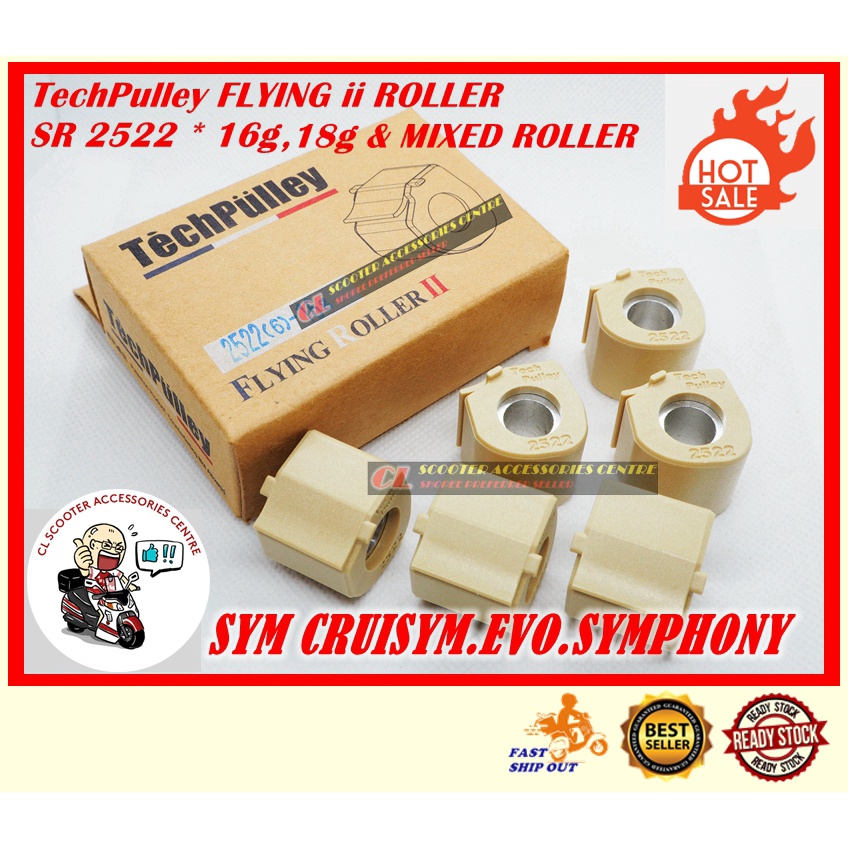 Tech Pulley Roller SYM 250 CRUISYM EVO 250 SYMPHONY TechPulley Flying ... Tech Pulley Roller SYM 250 CRUISYM EVO 250 SYMPHONY TechPulley Flying ...