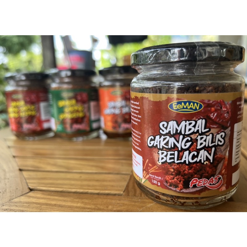 Sambal Garing (Eeman)_(Ikan bilis belacan , Ikan bilis , Udang kering , ikan masin Gonjeng ...