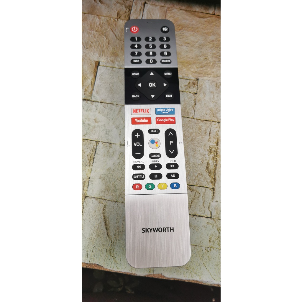 Original Skyworth Youtube Google Play Flat Panel Smart And Android LED TV Remote Control ...