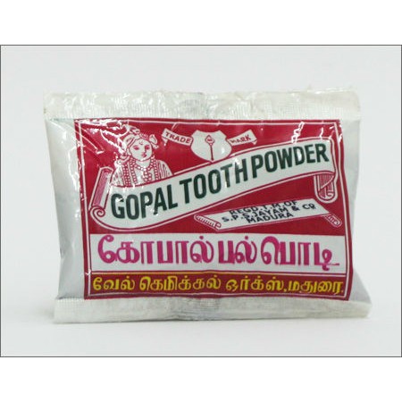 GOPAL WHITENING TOOTH POWDER/ SERBUK PEMUTIH GIGI TRADISIONAL | Shopee ...