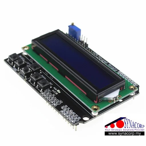 Arduino LCD Keypad Shield | Shopee Malaysia