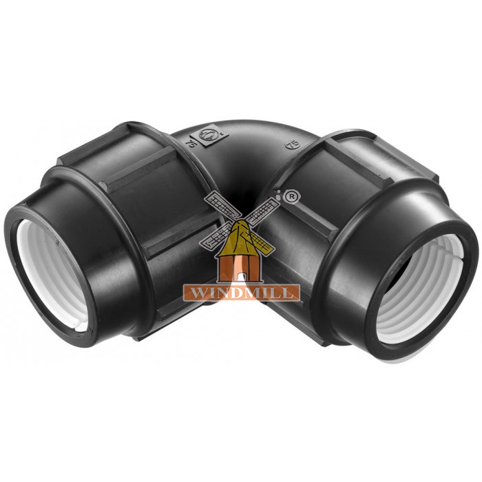 [1pieces] Equal Elbow HDPE FITTINGS Poly pipe Fitting Penguin Polypipe ...