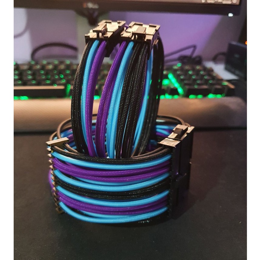 Cable Sleeve Sleeved Cable Modding Extension & Custom Full modular ...