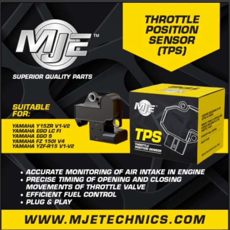 TPS Sensor Throttle Position Sensor TPS Y15ZR V1 V2 FZ150i V4 R15 W125i ...