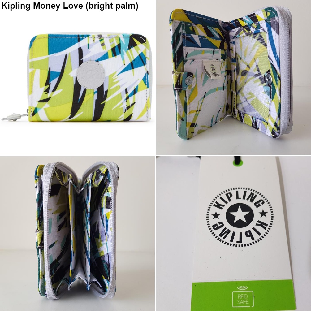 NWT Kipling Money Love Medium RFID Wallet Purse (100% Authentic ...