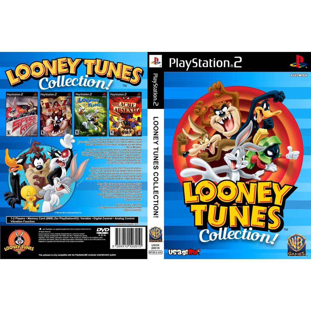 PS2 DVD LOONEY TUNES COLLECTION! 4 IN 1 | Shopee Malaysia