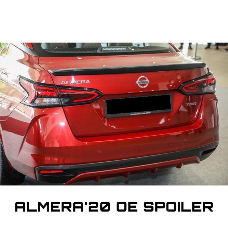NISSAN ALMERA TURBO 2020 OE SPOILER | Shopee Malaysia