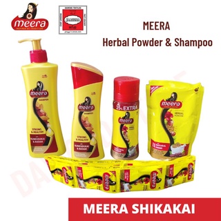 MEERA - Herbal Shikakai Powder 150g & 80g | Kunkudukai Badam Shampoo ...