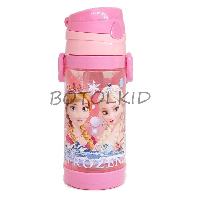 Botolkid Frozen 450ml Bpa Sling Strap Water Bottle Budak Botol Kid Pink ...