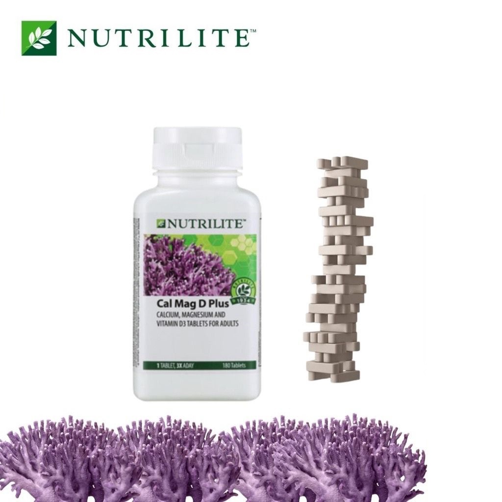 Nutrilite Calcium Magnesium D Plus (180 tablets) | Shopee Malaysia