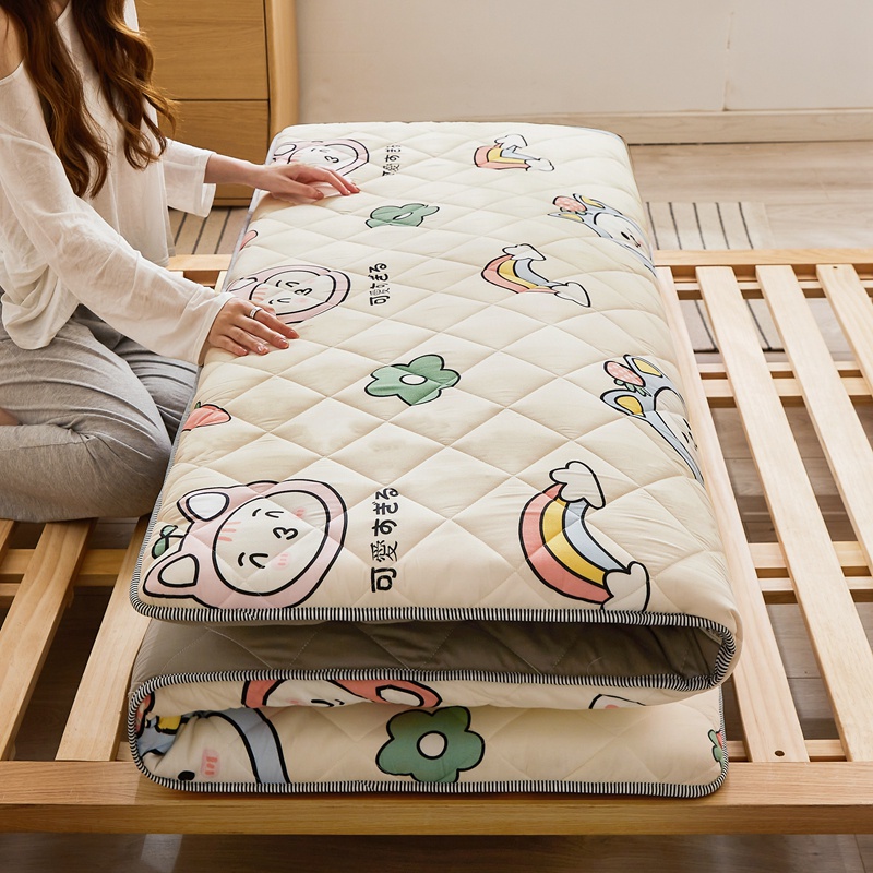 Foldable Mattress Cartoon Thicker 2-3cm Mattress Topper tatami Single ...