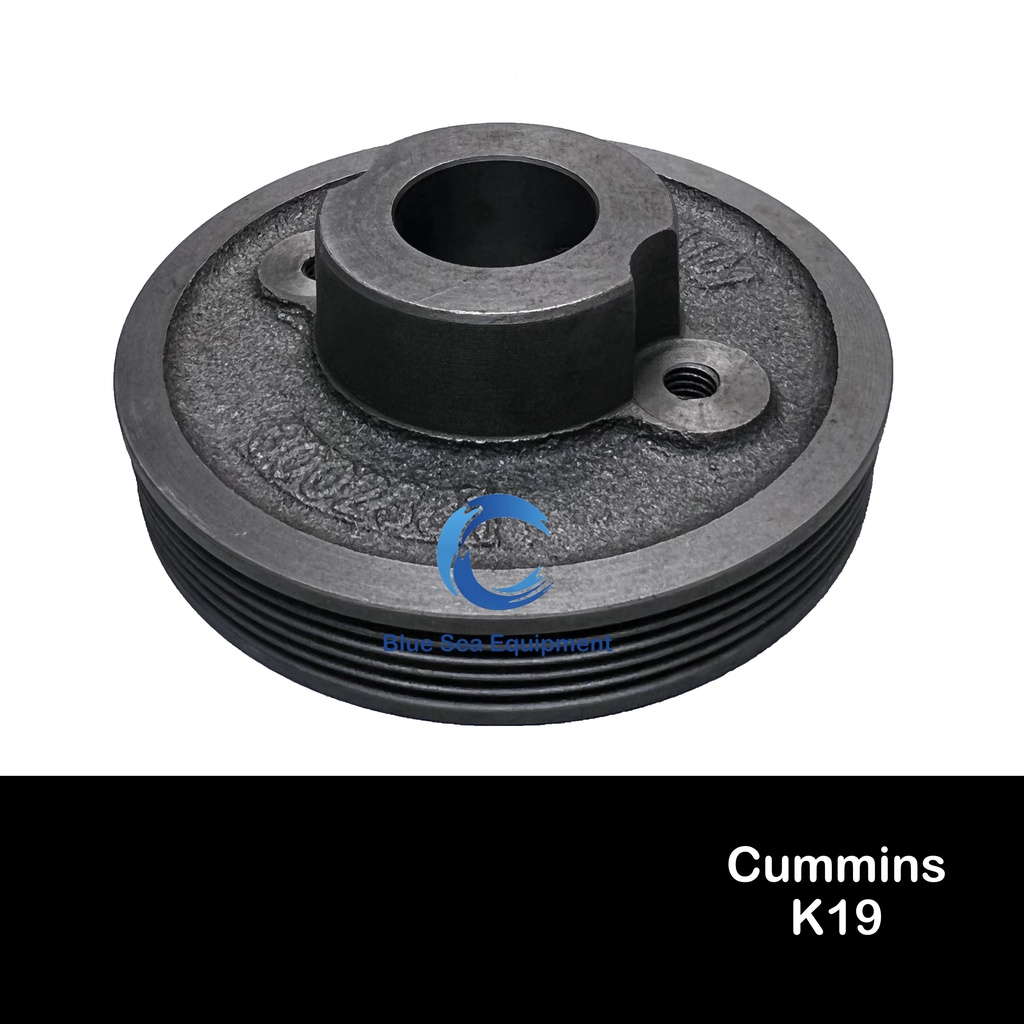Alternator Pulley - 3002331 for Cummins K19 Marine Diesel Engine Parts ...