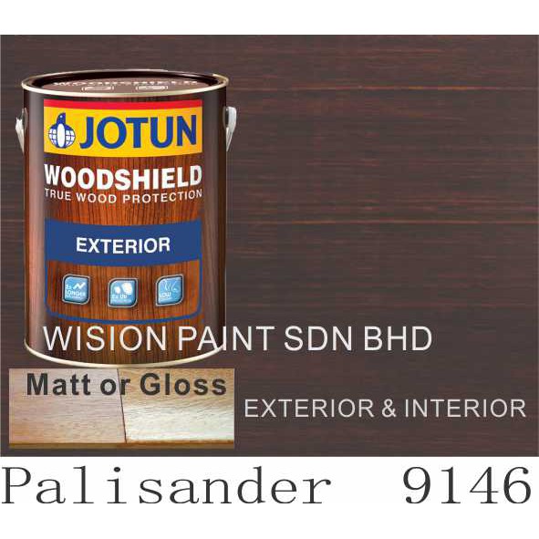 9146 PALISANDER ( 1L ) JOTUN WOODSHIELD EXTERIOR & INTERIOR TIMBER ...