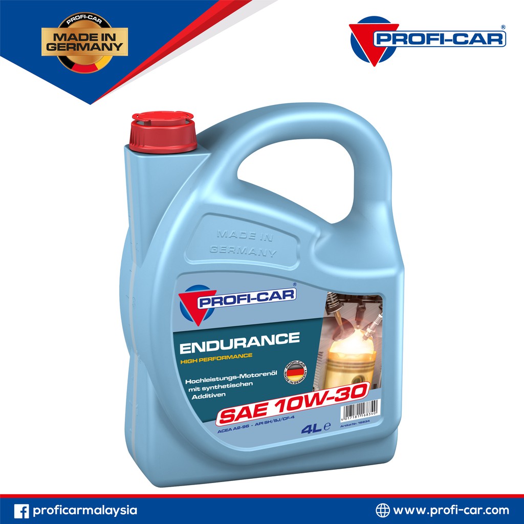 PROFI CAR Endurance 10W30 Synthetic Engine Oil (4L) | Shopee Malaysia