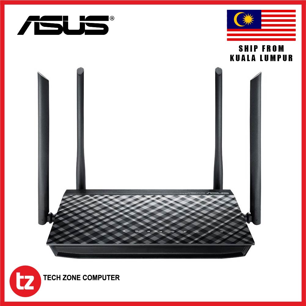 ASUS RT-AC59U V2 AC1500 Dual Band WiFi Router MU-MIMO For Unifi Maxis ...