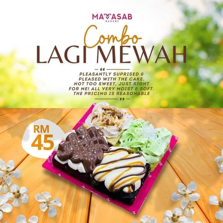 (NEW) MAMASAB Kek Combo Lagi Mewah Cake Viral Pilihan Ramai (Dulunya ...